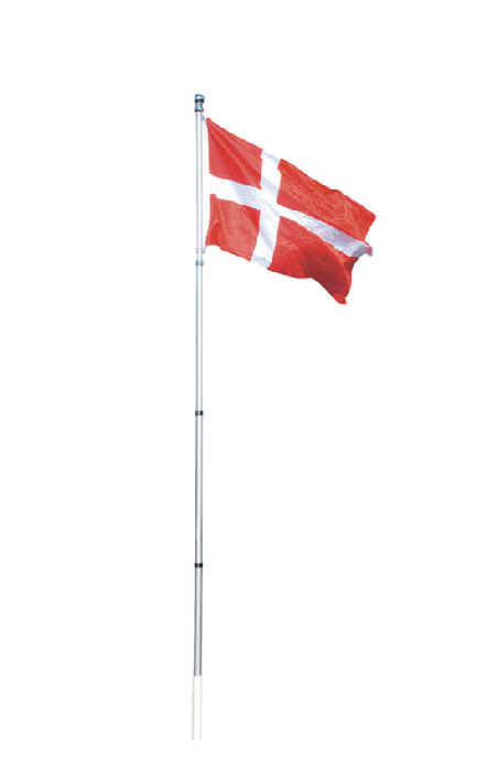 Flagstang inkl. Dannebrog :: Waldorf Udlejning ApS